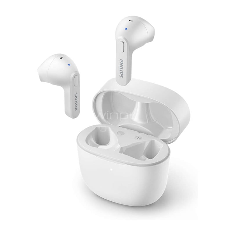 Audífonos Bluetooth Philips 2000 series TWS - TAT2236WT/00 - Winpy.cl