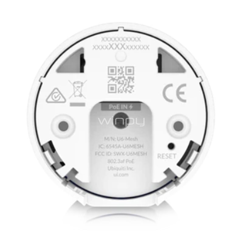 Punto de acceso inalámbrico Ubiquiti U6 Mesh - U6-Mesh - Winpy.cl