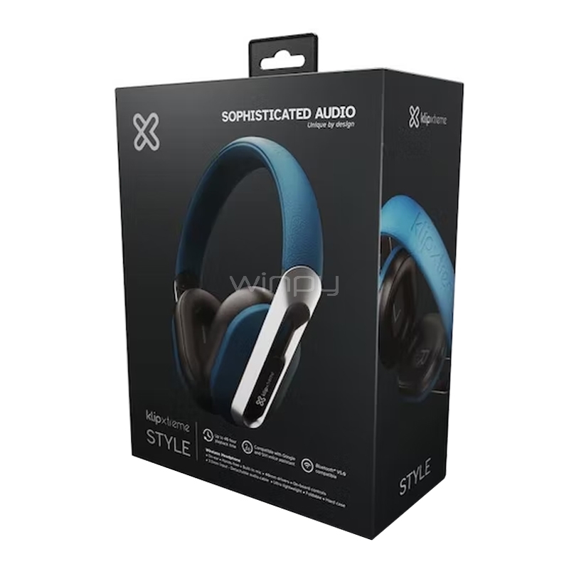 Audífonos Bluetooth Klip Xtreme Style - KWH-750BL - Winpy.cl