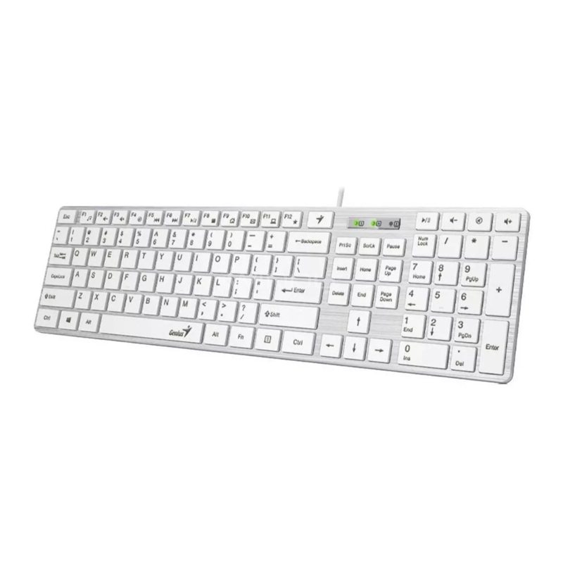 Teclado Genius Slimstar 126 Ultra Delgado - 29GEN126WH - Winpy.cl
