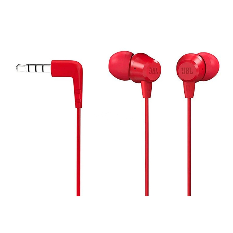 Auriculares JBL C50HI In-ear Alámbrico - 27JBLC50RD - Winpy.cl