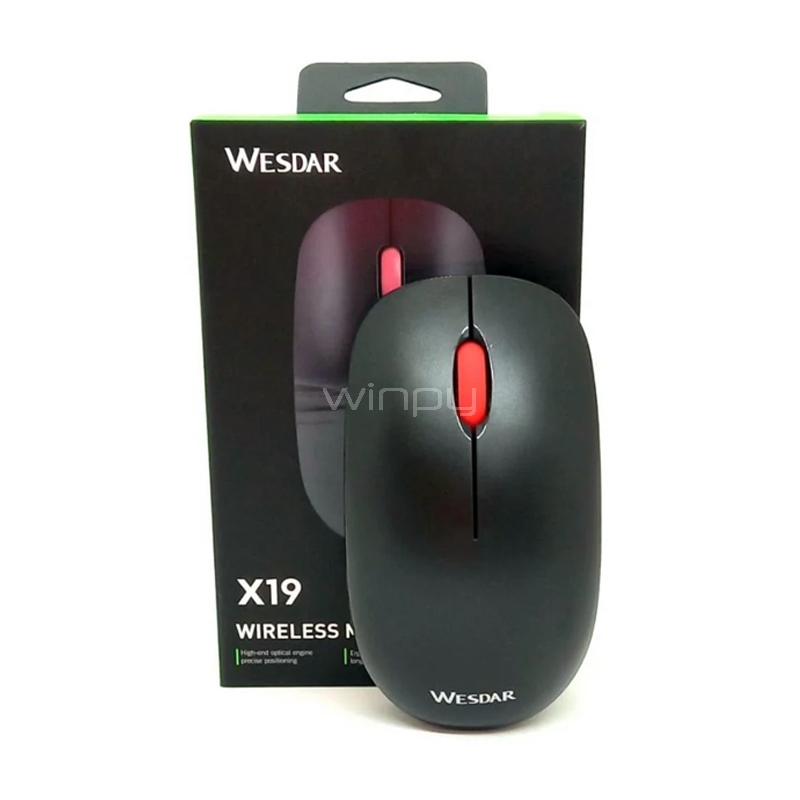 Mouse Inalámbrico Wesdar X19 - 100510050003 - Winpy.cl