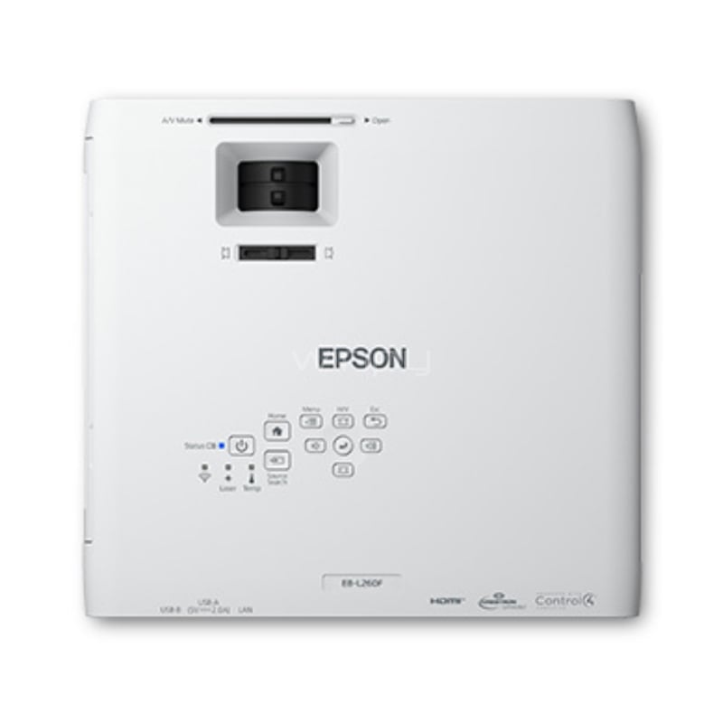 Proyector Epson PowerLite L260F 3LCD (Full HD, 4.600 Lúmenes, HDMI+VGA ...