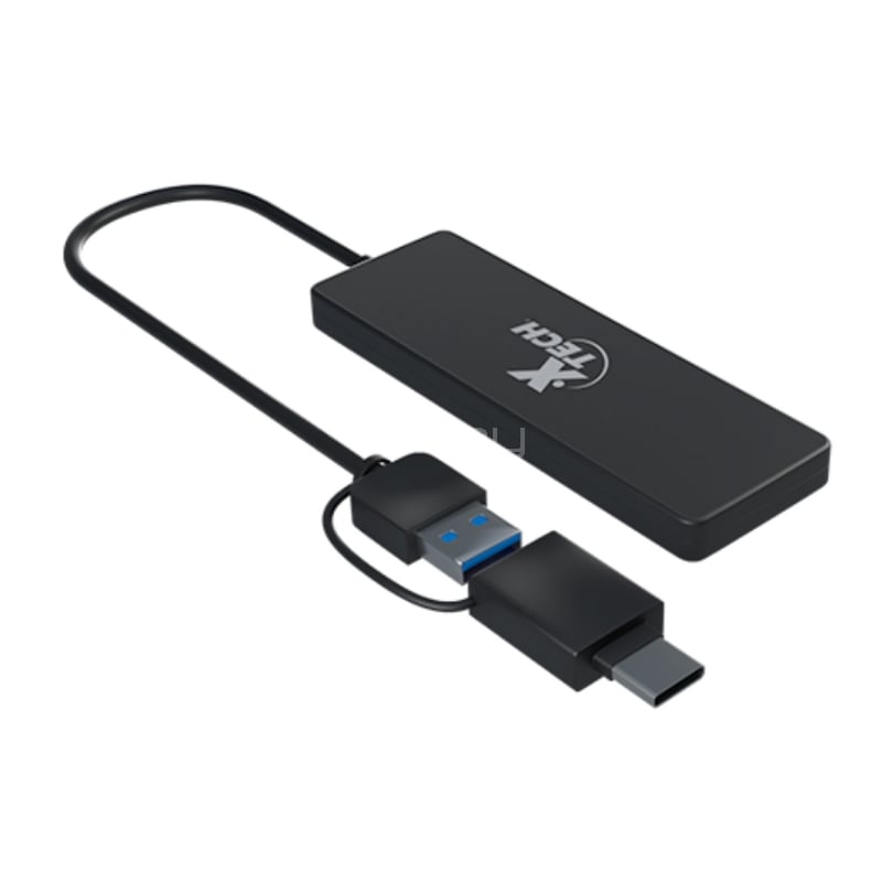 Adaptador Multipuerto HUB XTech XTC-390 USB-C/ USB-A - XTC-390 - Winpy.cl