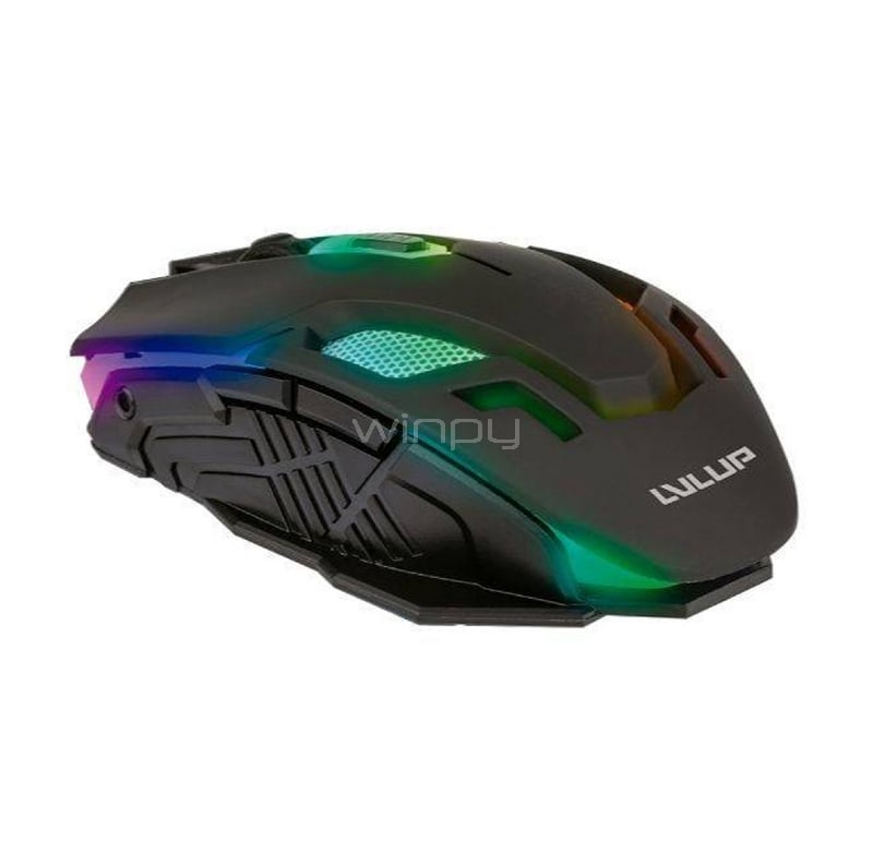 Mouse Gamer LvlUp Vertex 5 botones - LU738-NOC-SA-6 - Winpy.cl
