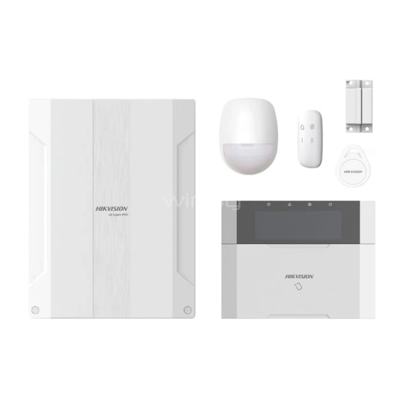 Kit de Seguridad Hikvision AX Hybrid Pro - DS-PHA64-Kit-WB - Winpy.cl