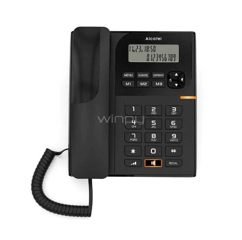 Teléfono Alcatel T58 Manos Libres - 23ALCT58BK - Winpy.cl
