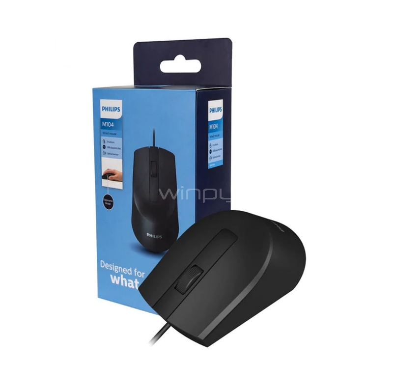 Mouse Philips SPK7104 - SPK7104 - Winpy.cl