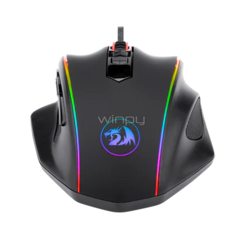 Mouse Gamer Redragon Vampire RGB (10.000dpi, 8 Botones, Negro) | M720-RGB