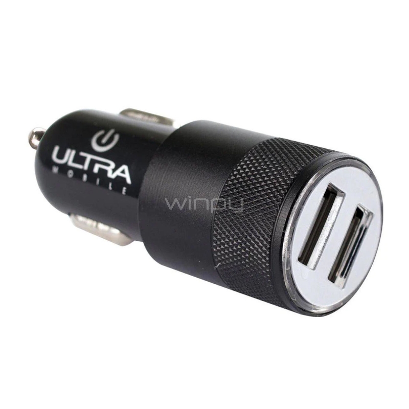Cargador para Auto Ultra USB (2.1A, Negro) | 7912V00021