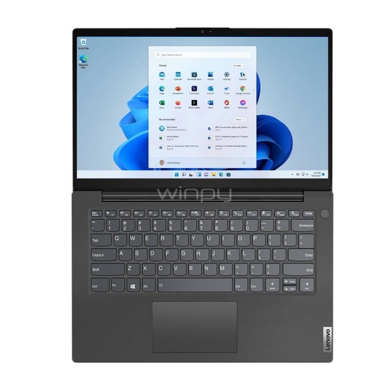 Notebook Lenovo V14 de 14“ (i5-1135G7, 8GB RAM, 256GB SSD, Win11 ...