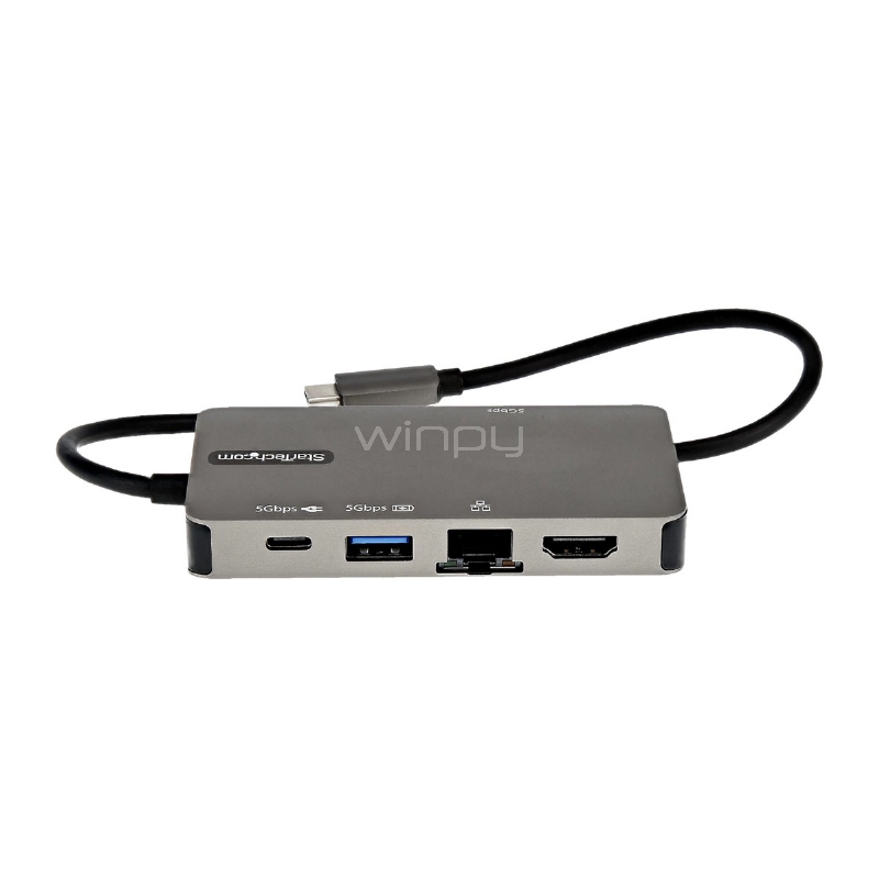 Adaptador Multipuerto HUB StarTech USB-C - DKT30CHVPD2 - Winpy.cl