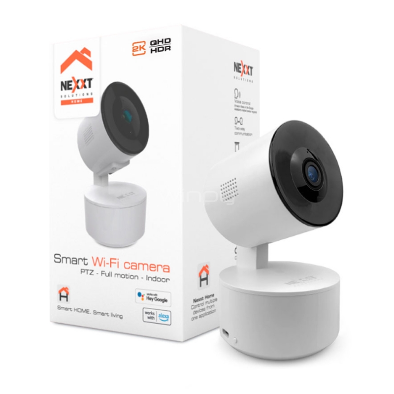 Cámara Wi-Fi Nexxt NHC-P710 (Interior, CMOS, 2K QHD, H.264, Vision ...