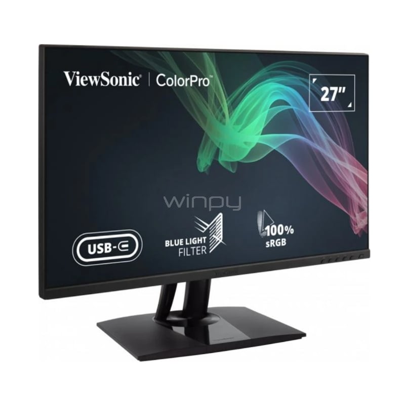 Monitor Profesional ViewSonic VP2756-4K de 27“ - VP2756-4K - Winpy.cl