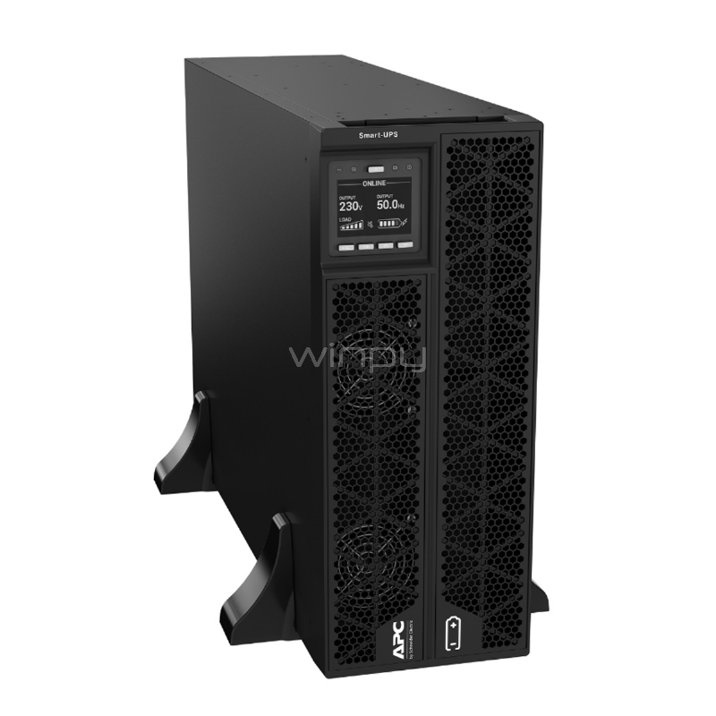 UPS APC Smart On-Line (5kVA/5kW, 230V, 2 salidas C13, 1 salida C19 ...