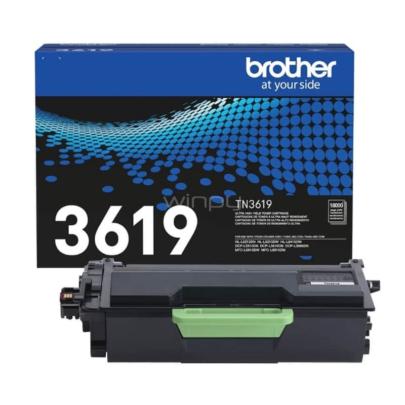 Tóner Original Brother TN-3619 - TN3619 - Winpy.cl