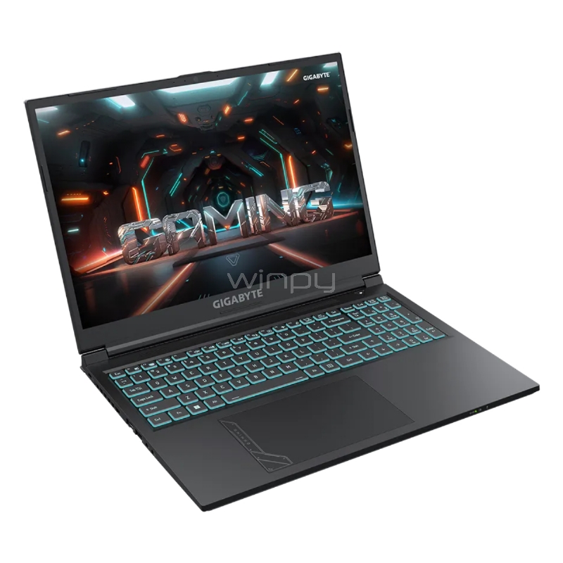 Notebook Gamer Gigabyte G6 KF de 16“ (i7-13620H, RTX 4060, 16GB RAM ...