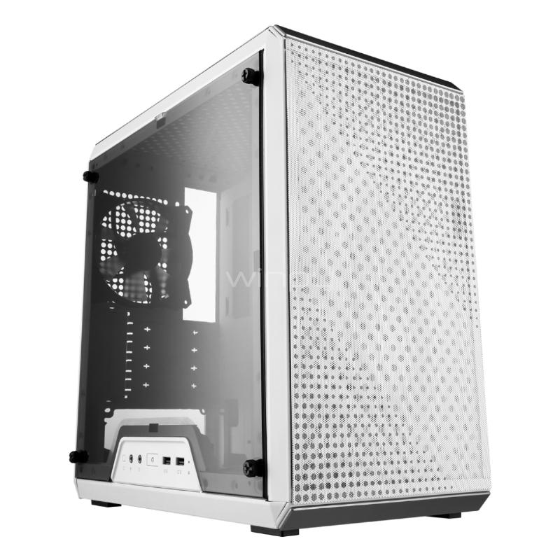 Gabinete Gamer Cooler Master MasterBox Q300L White (Micro ATX, Panel ...