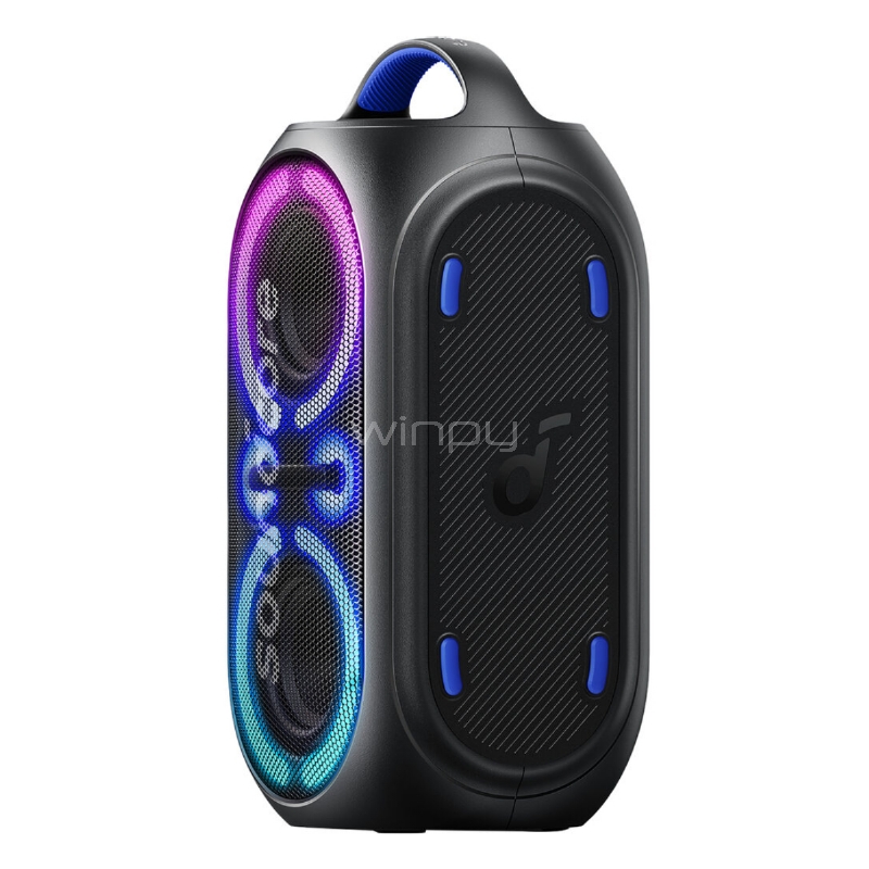 Parlante Bluetooth Soundcore Rave Party 2 (120W, LED multicolor, IPX4 ...