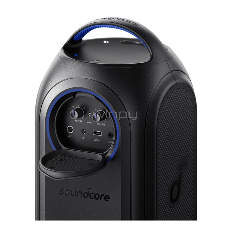 Parlante Bluetooth Soundcore Rave Party 2 (120W, LED multicolor, IPX4 ...