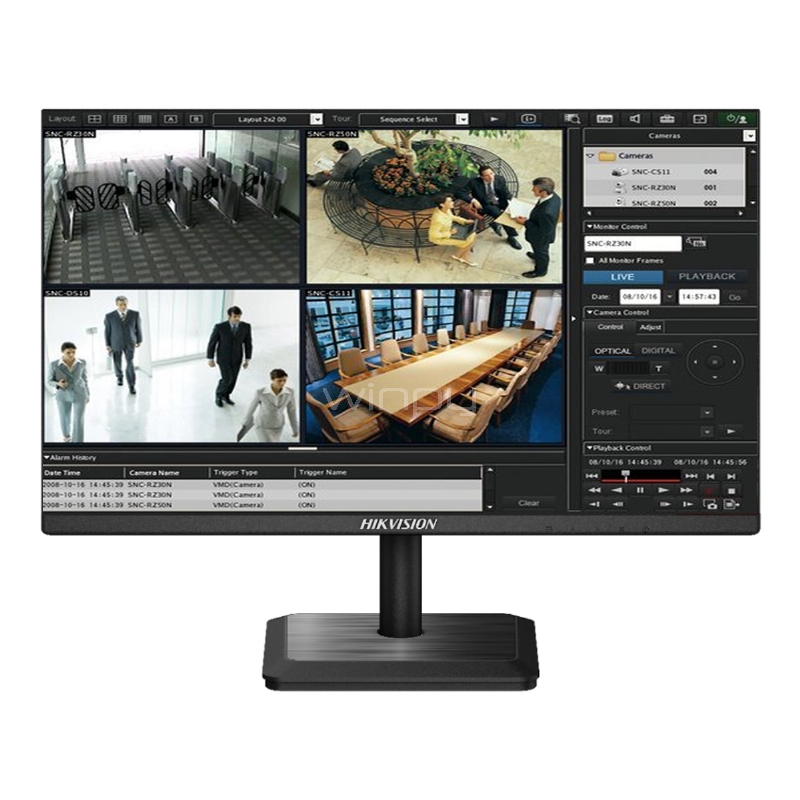 Monitor Hikvision Ds-D5024Fn De 24“ (Led, Full Hd, Hdmi+Vga, | Knasta Chile
