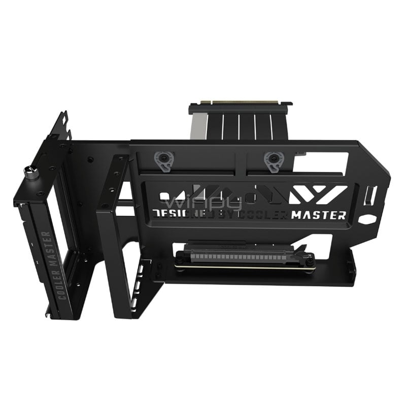 Soporte para Tarjeta Vertical Cooler Master Kit V3con Riser - MCA-U000R-KFVK03 - Winpy.cl