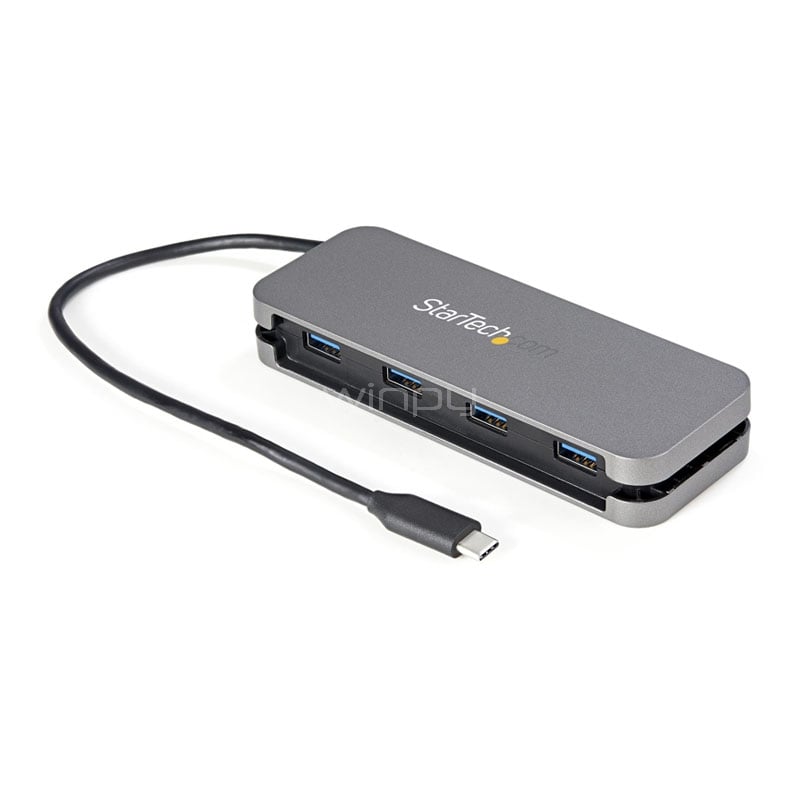 Adaptador Multipuerto HUB StarTech USB-C - HB30CM4AB - Winpy.cl