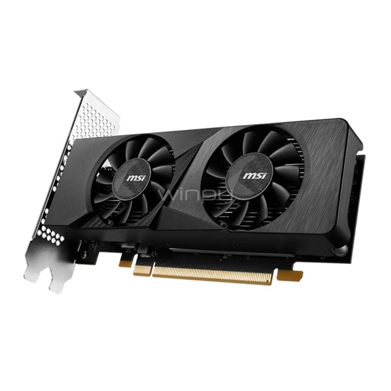 Tarjeta de Video MSI GeForce RTX 3050 LP OC de 6GB GDDR6 - RTX 3050 LP 6G OC - Winpy.cl