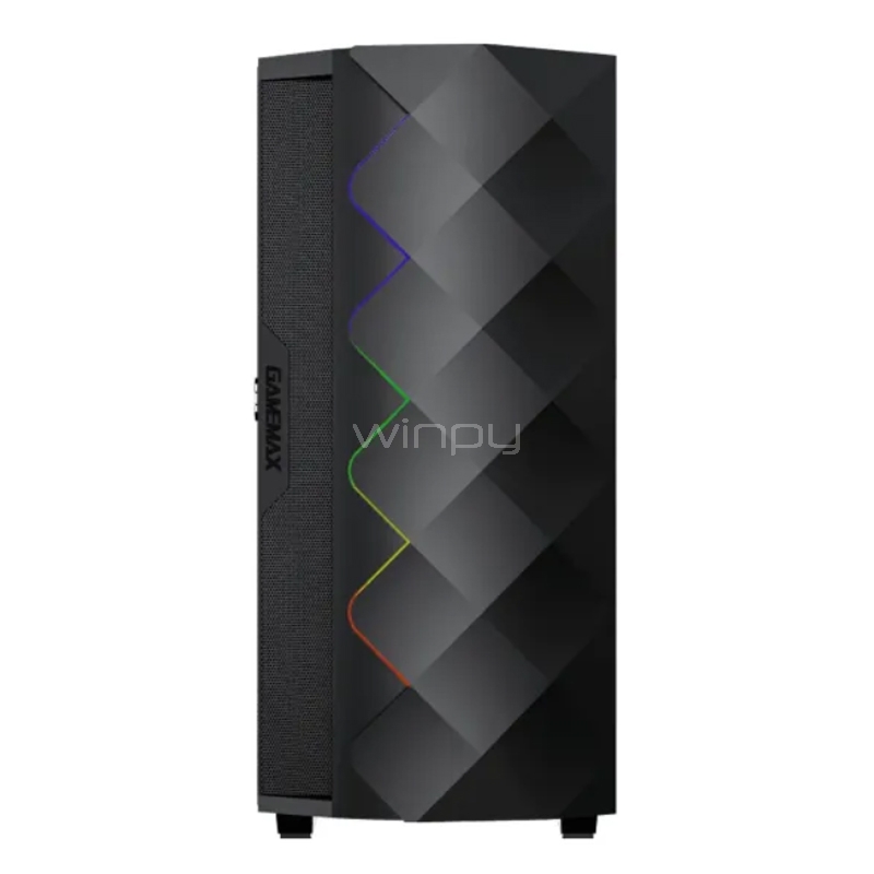 Gabinete Gamer Diamond COC Black - DIAMOND COC BLACK - Winpy.cl