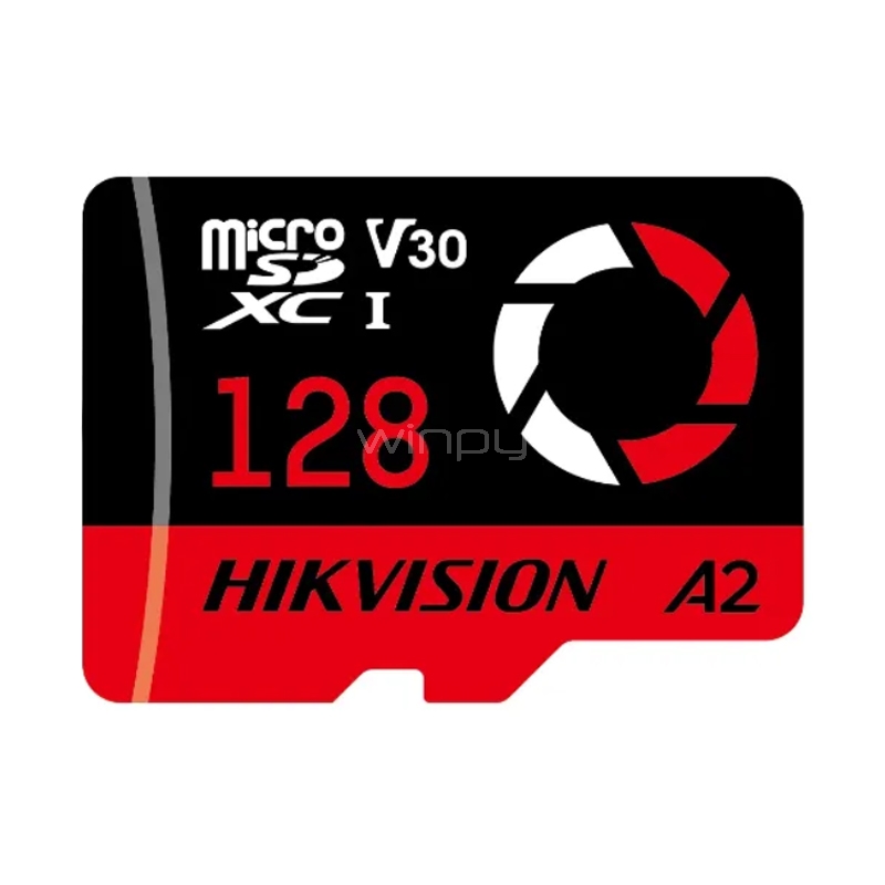 Tarjeta MicroSD Hikvision Essential de 128GB - HS-TF-E3 128G - Winpy.cl