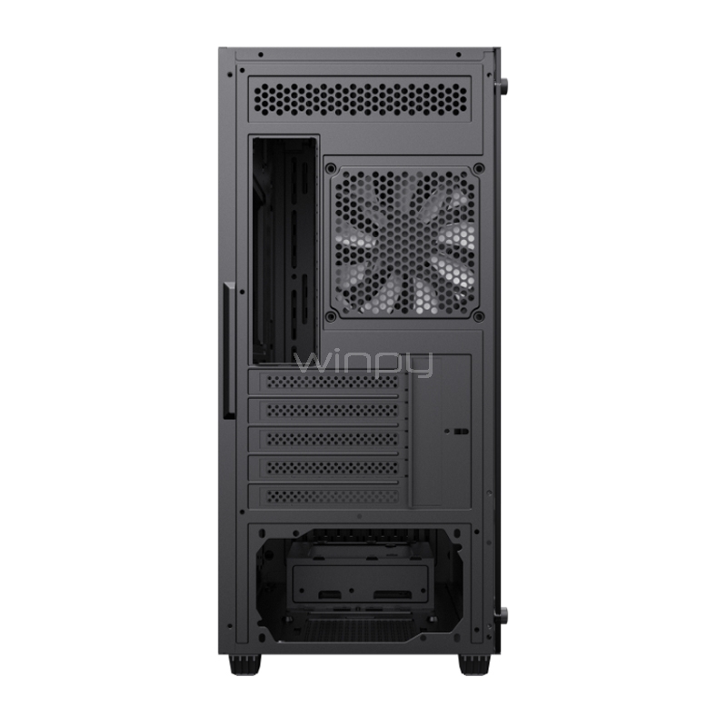 Gabinete Gamer GameMax Storm BK - STORM BLACK - Winpy.cl