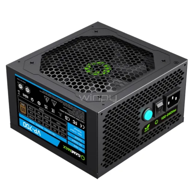 Fuente de Poder Gamemax VP-700 de 700W - VP-700 - Winpy.cl