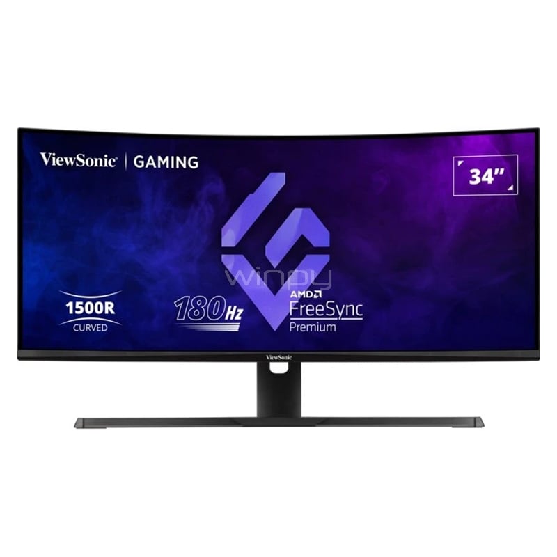 Monitor Gamer Viewsonic VX de 34“ Curvo - VX3418-2KPC - Winpy.cl
