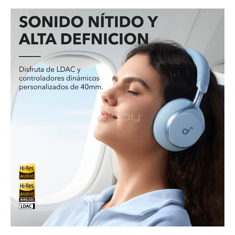 Audífonos Bluetooth Soundcore Space One - A3035031 - Winpy.cl