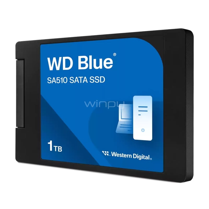 Disco SSD Western Digital Blue SA510 de 1TB - WDS100T3B0A-00AXR0 - Winpy.cl
