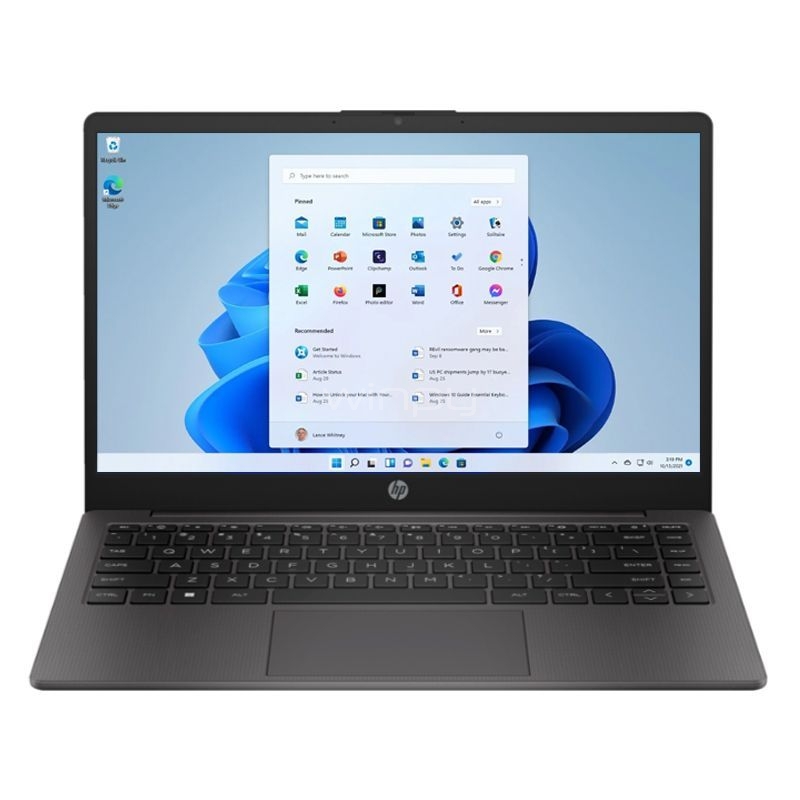 Notebook HP 245 G10 de 14“ (Ryzen 3 7320U, 8GB RAM, 256GB SSD, Win11 ...