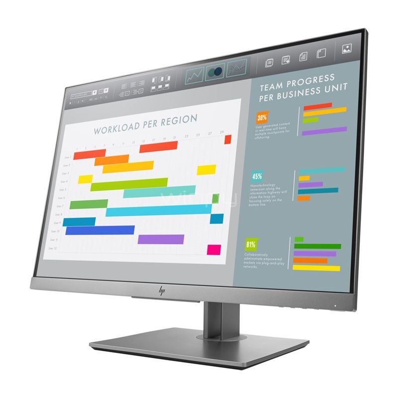 Monitor HP EliteDisplay E243i de 24“ - 1FH49A8_R - Winpy.cl