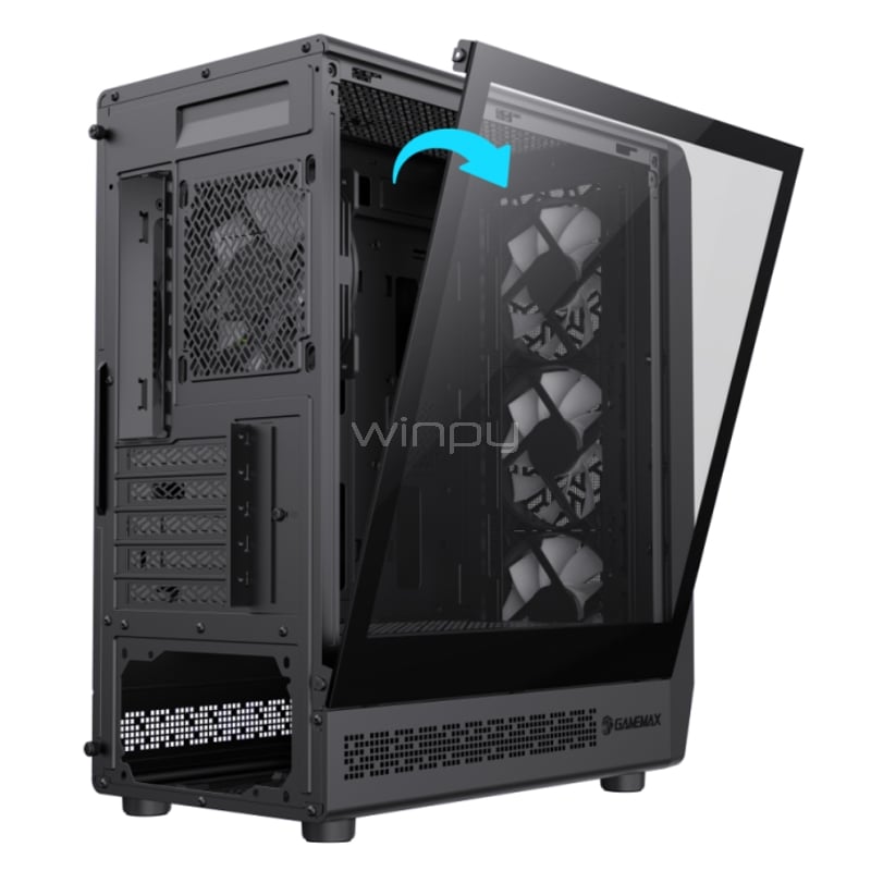 Gabinete Gamer GameMax Forge COC - FORGE COC BK - Winpy.cl