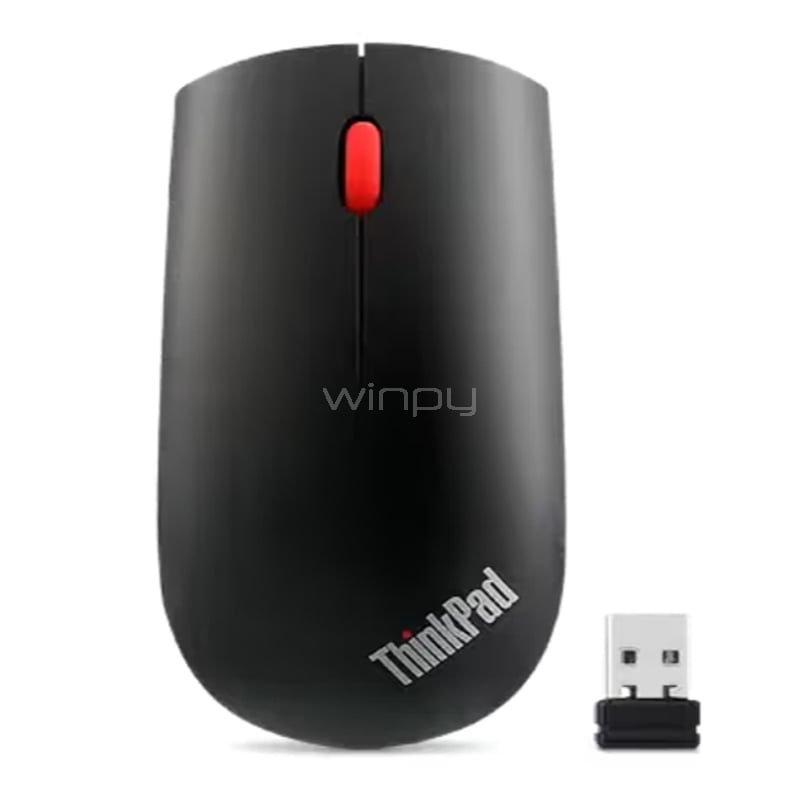 Mouse Inalámbrico Lenovo ThinkPad Essential (1200dpi, Dongle USB, Negro ...