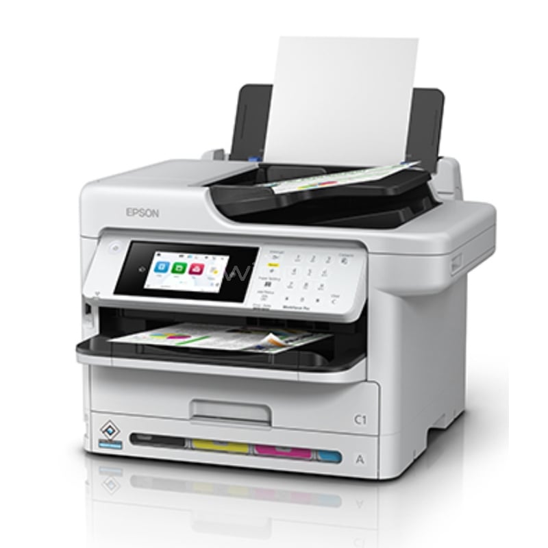 Multifuncional Epson WorkForce Pro WF-C5891 (Tinta Color, 34ppm ...