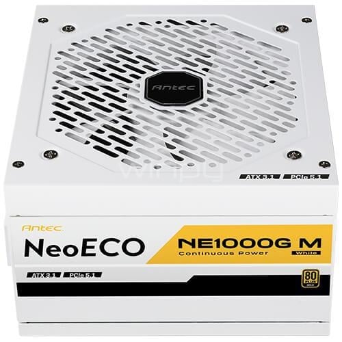 Fuente de Poder Antec Neo Eco NE1000G M White de 1000W (ATX 3.1, 80 ...