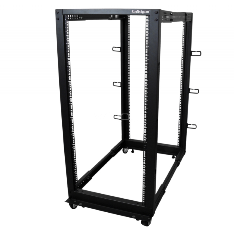 Rack de Marco Abierto con Profundidad Ajustable de 4 Columnas 25U con ...