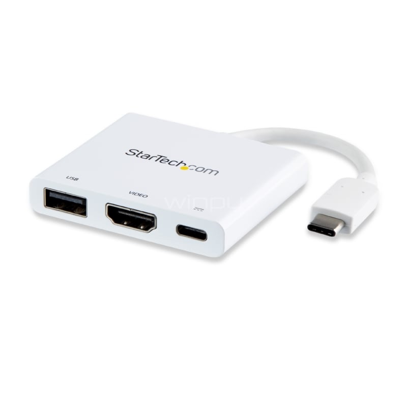 Adaptador Multipuertos USB-C con HDMI - Puerto USB 3.0 - PD de 60W ... Adaptador Multipuertos USB-C con HDMI - Puerto USB 3.0 - PD de 60W ...