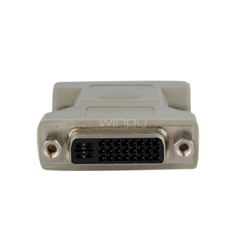 Adaptador Convertidor de Video DVI-I a DVI-D Dual Link Doble Enlace - DVI-I Hembra - DVI-D Macho ...