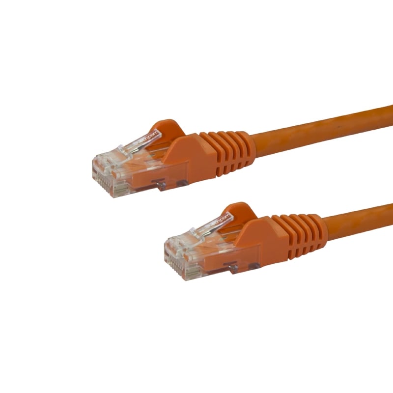 Cable de Red de 15cm Naranja Cat6 UTP Ethernet Gigabit RJ45 sin ...