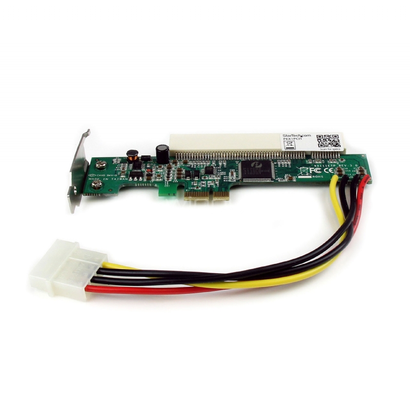 Tarjeta Adaptador PCI Express PCIe PCI-e a PCI - StarTech - PEX1PCI1 ...