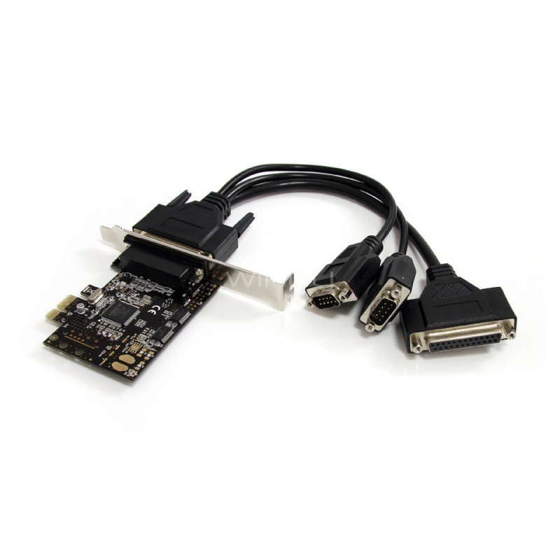 Tarjeta Adaptadora PCI Express PCIe 2 Puertos Seriales 1 Paralelo con ...