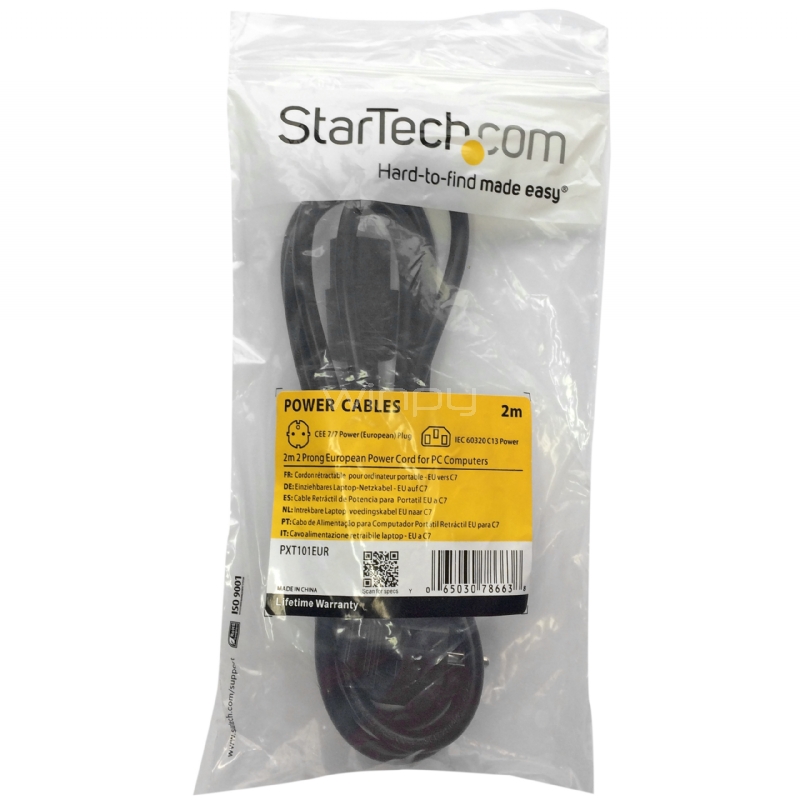 Cable de Alimentación Corriente de 1,8m para Computador PC C13 a ...