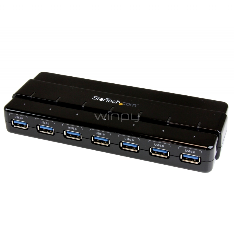 Concentrador USB 3.0 de 7 Puertos - Hub de Escritorio - StarTech ...