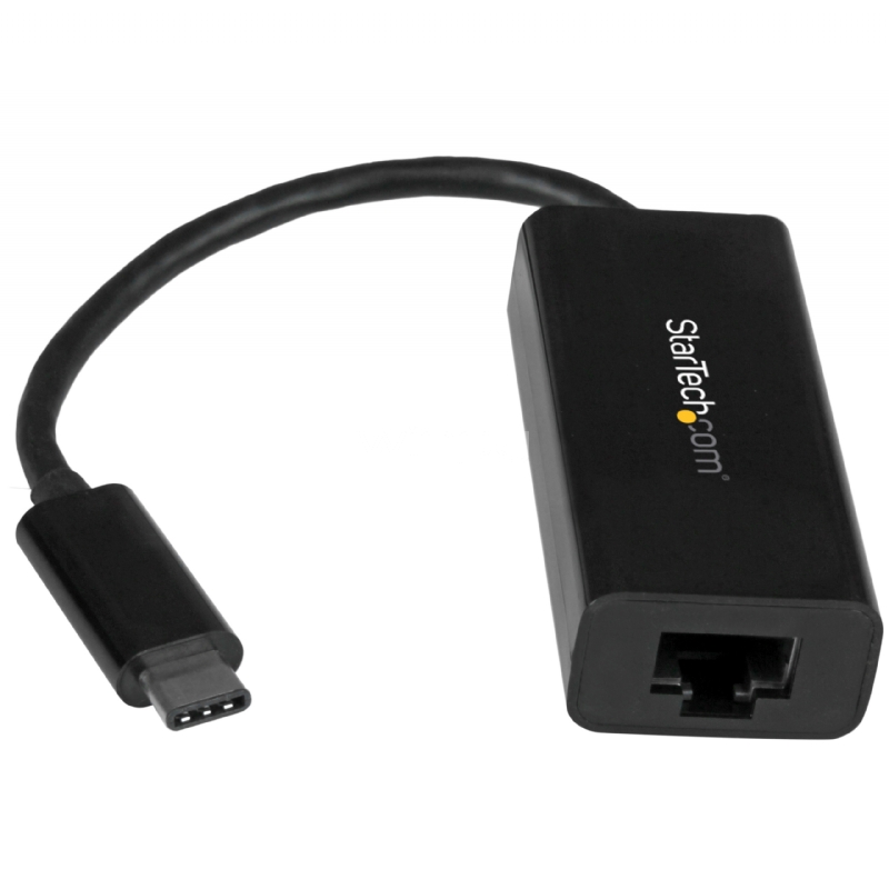Adaptador USB-C a Ethernet Gigabit - Negro - StarTech - US1GC30B - Winpy.cl Adaptador USB-C a Ethernet Gigabit - Negro - StarTech - US1GC30B - Winpy.cl